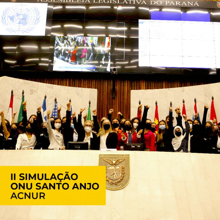 Alunos Santo Anjo protagonizam II Simulação ONU – Alto Comissariado das ...