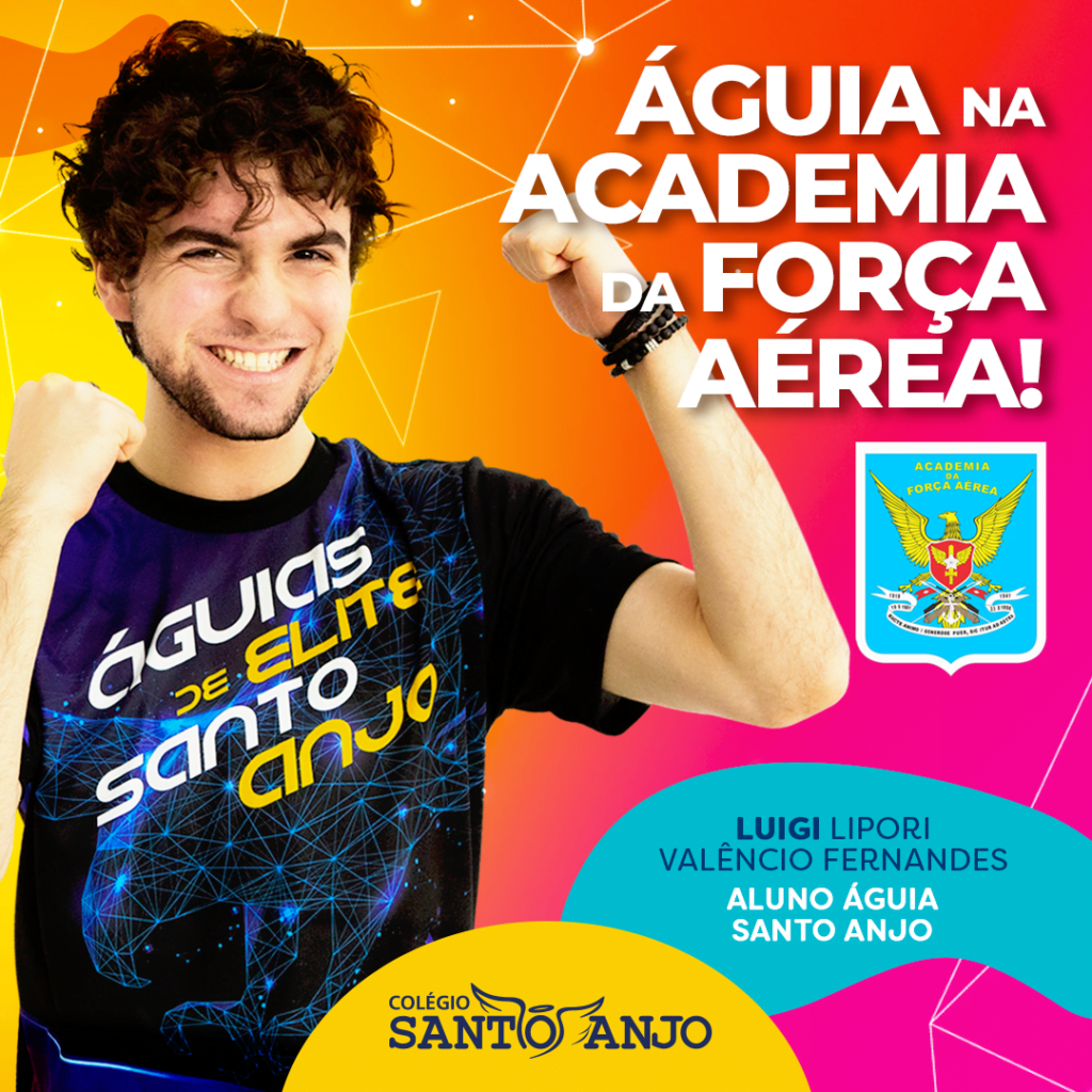 Águia Santo Anjo aprovado na Academia da Força Aérea Brasileira ...